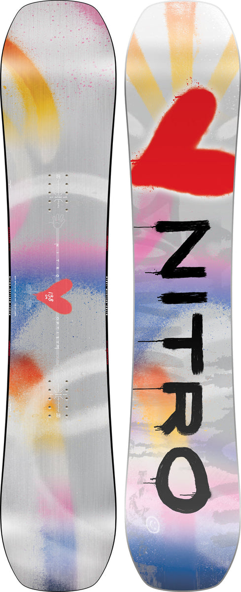 Nitro Optisym Women's Snowboard 2026 – Focus Boardshop
