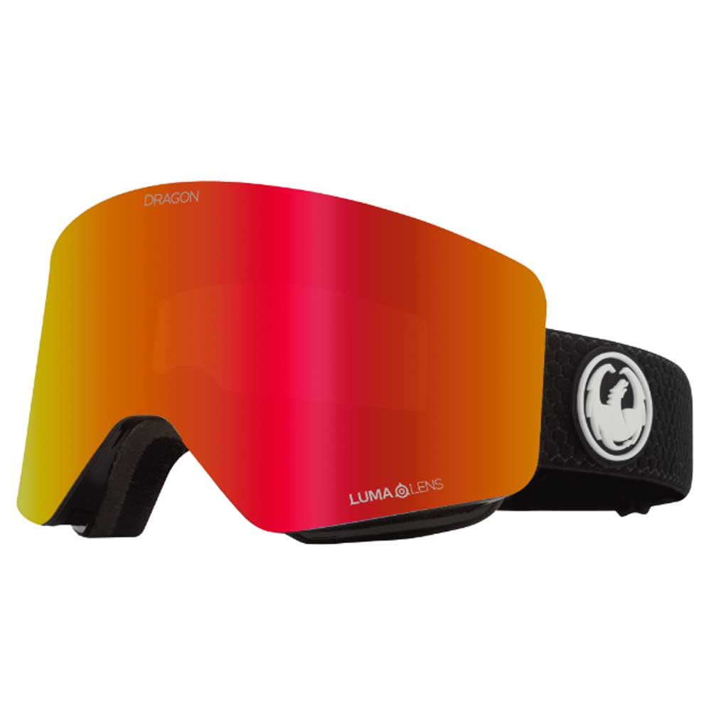 Dragon R1 Goggles Split Red With Bonus Lens – Focus Boardshop