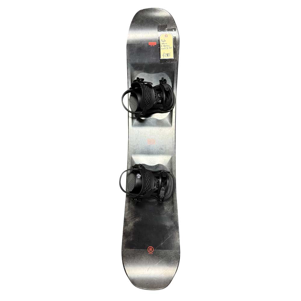 Pre Owned Ride 130 Snowboard and Small 3-5.5 Union Bindings – Focus ...