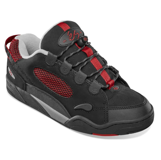Es Muska Skate Shoes - Black/Red – Focus Boardshop